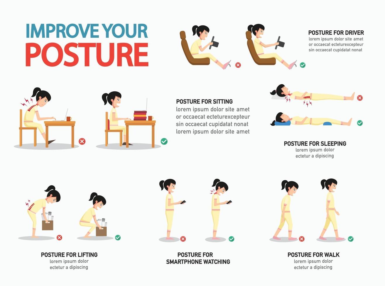 Four Bad Habits that are Ruining Your Posture - YEG Thrive